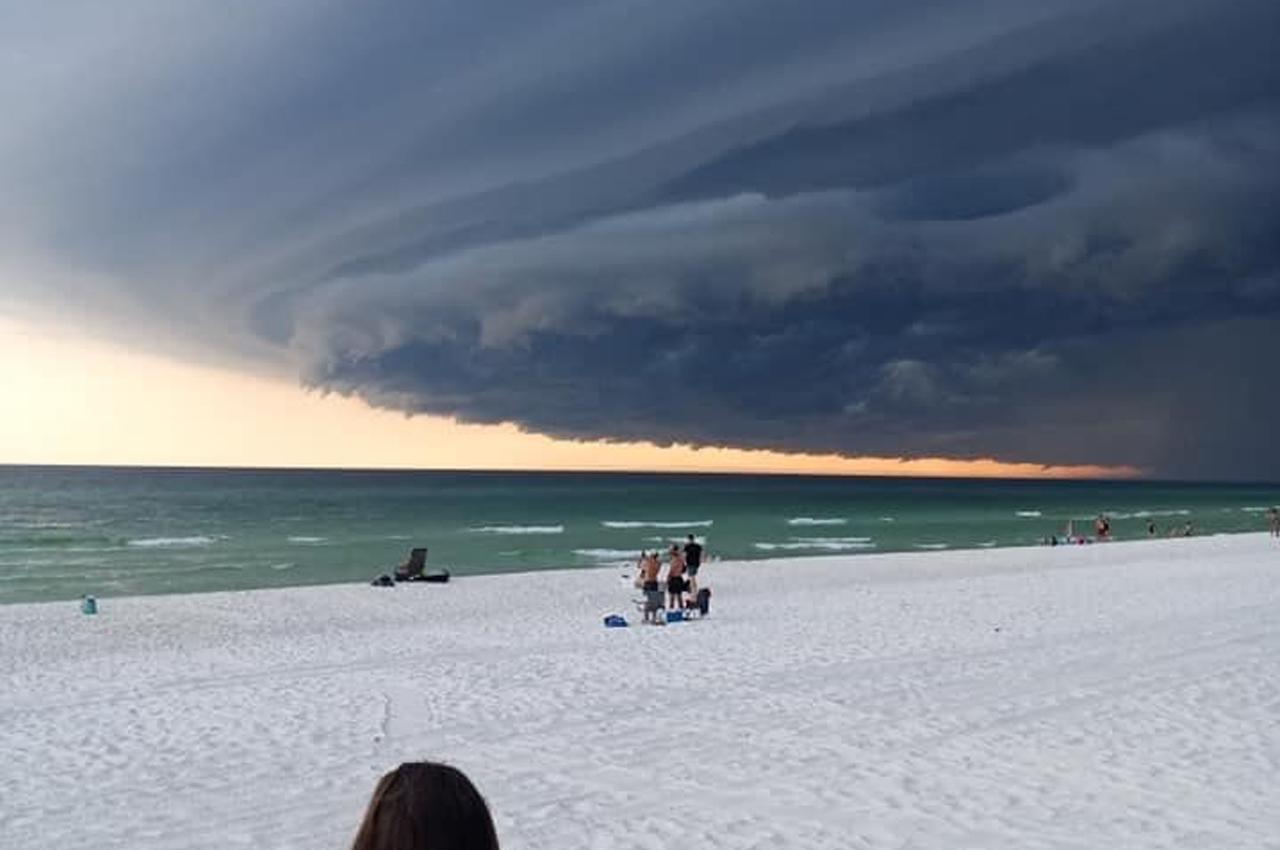 PHOTOS: A look at the incredible shelf cloud across Northwest Florida