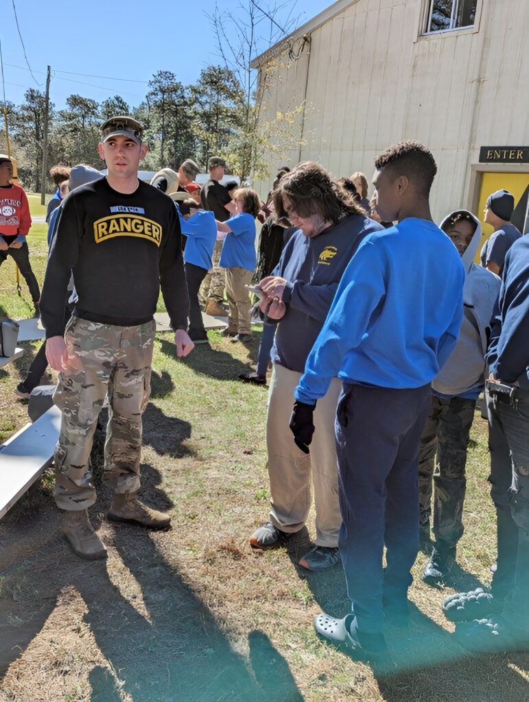 Okaloosa Academy students spend day with Army Rangers at Camp Rudder: A ...