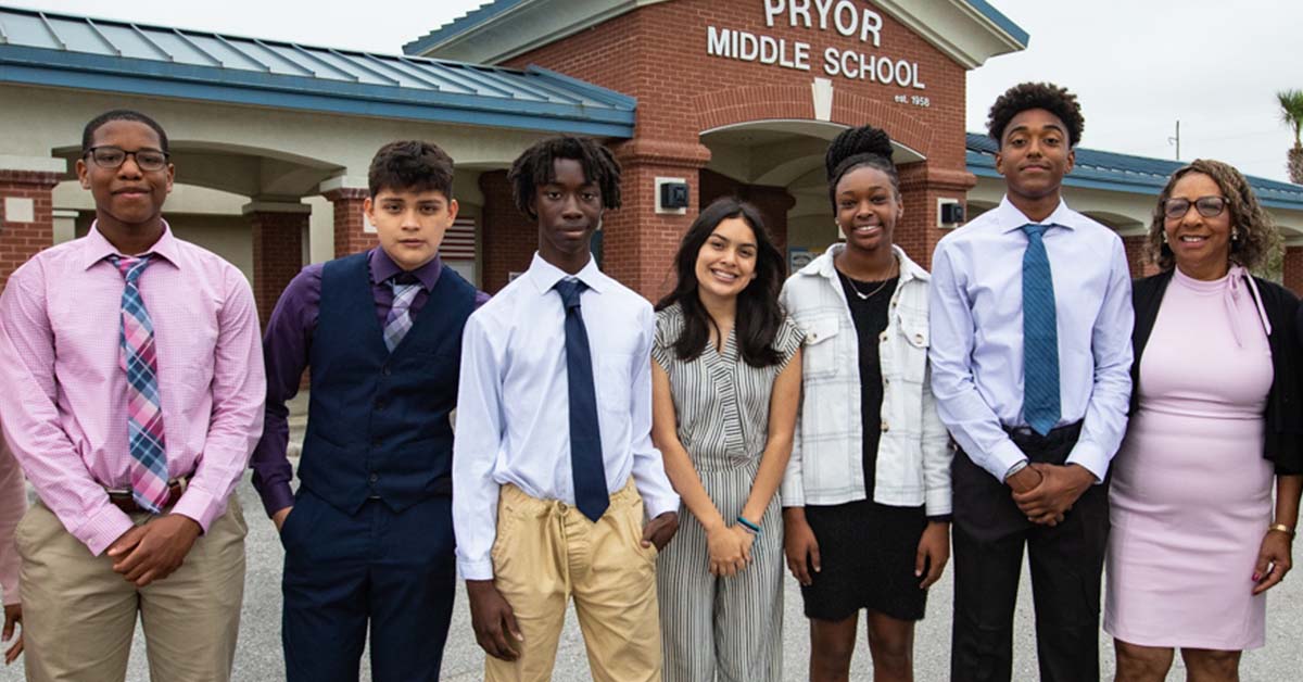 Students at Pryor Middle School take on leadership roles for the day ...