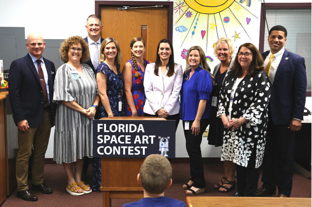 Lt. Governor Jeanette Nuñez announces third annual Space Art Contest at ...