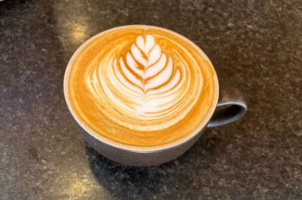 Sandos Beachside brings coffee, sandwiches with chips on top, and ...