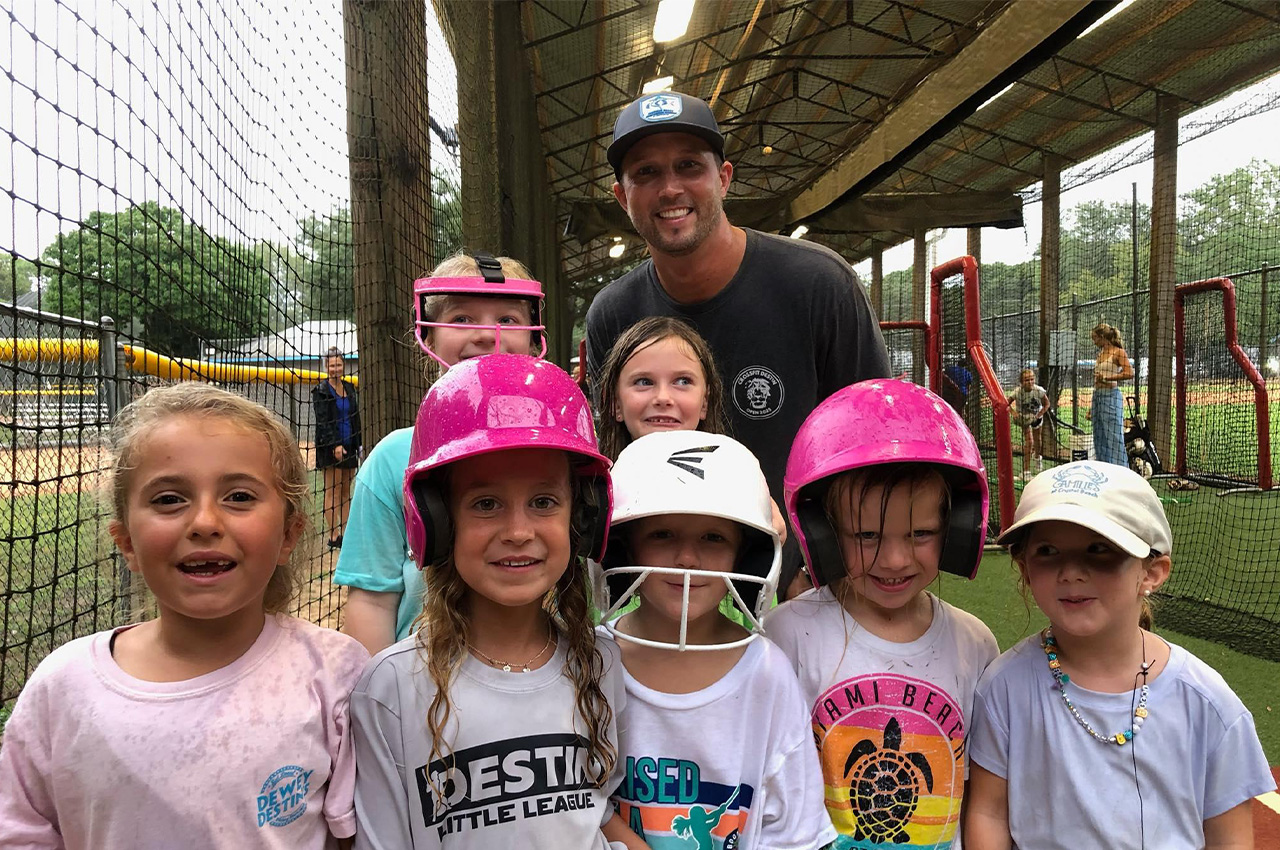 Destin dads launch free softball clinics for local girls at Threadgill Park