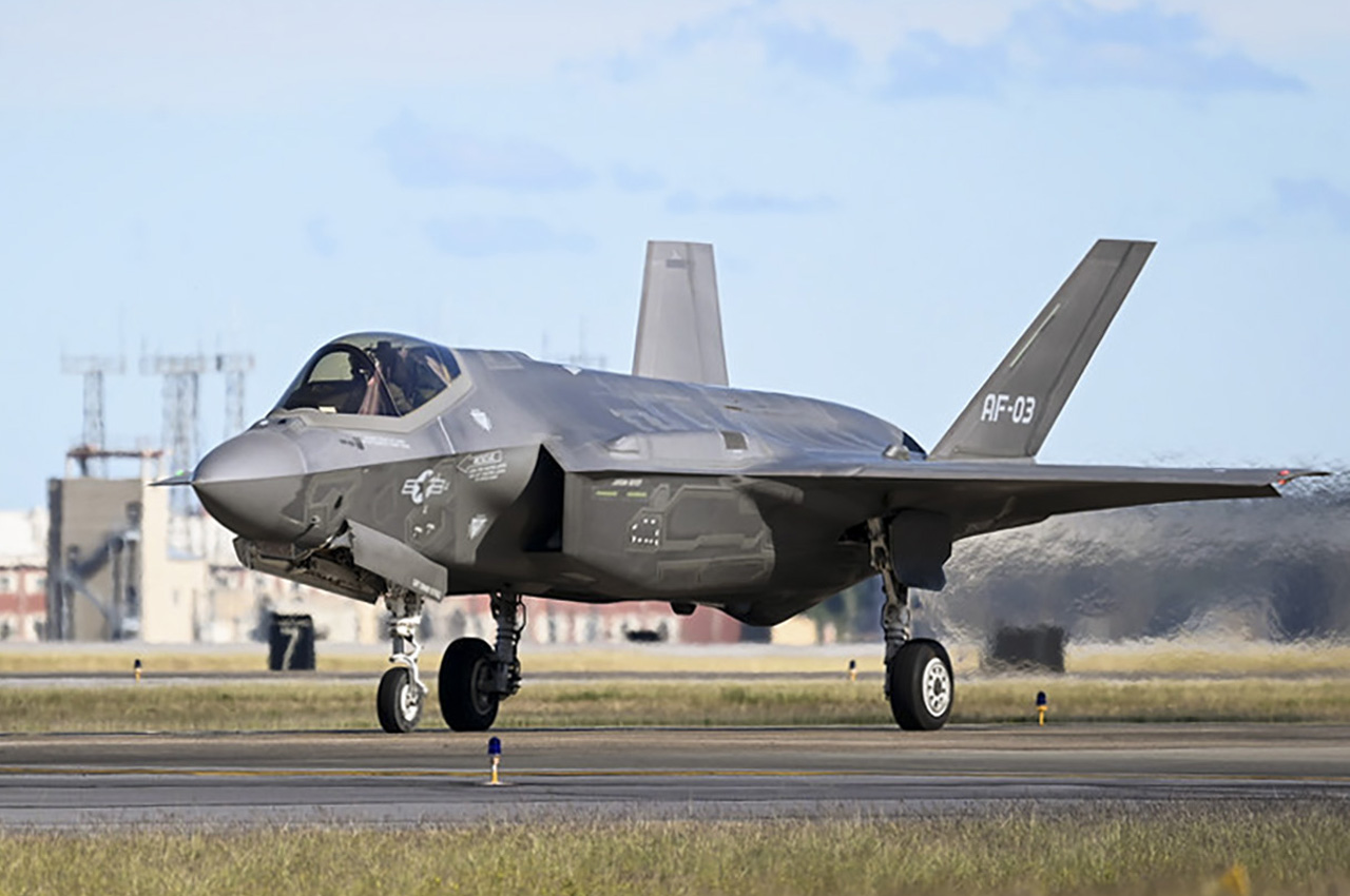 First F-35 joins test wing fleet at Eglin Air Force Base